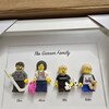 Personalized Mini Me Minifigure Frame. Max 5 Figures. - Etsy