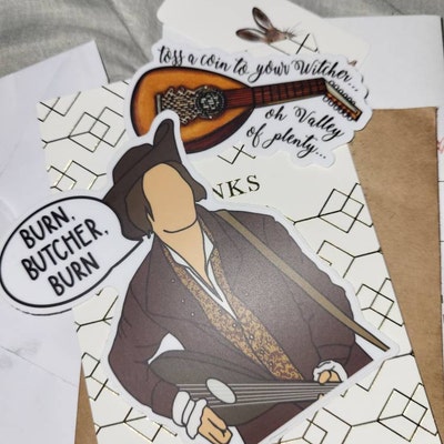 Name of the Wind Sticker, words Can Light Fires in the Minds of Men ...