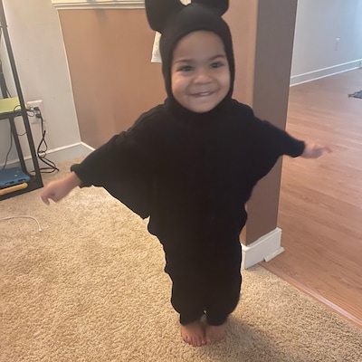 PANDA BALACLAVA Knit Cotton Mask Black & White Snowboarding - Etsy