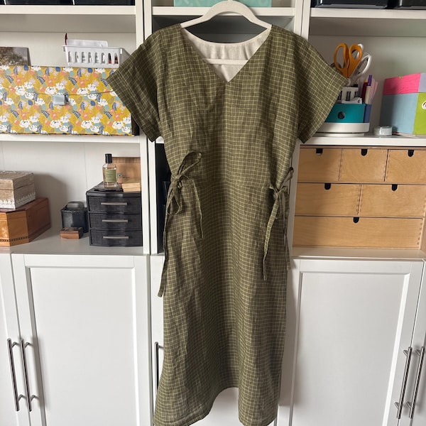 PDF Tie Dress Pattern - Sewing Therapy With a Step-by-step Sewalong ...