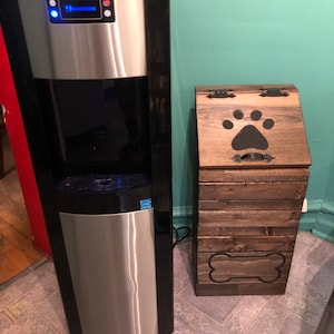 Wood Dog Toy Box / Wooden Dog Toys Storage Bin / Pet Toy Storage ...