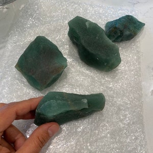 Green Quartz Rough Natural Stones, Raw Green Quartz, Rough Rose Quartz ...