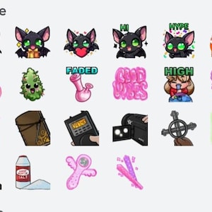 9 Jumping Spider Emotes Bundle Pack - Twitch, Youtube, Discord | Spider ...