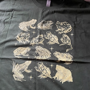 Frog Shirt Whimsigoth Clothing Cottage Core Shirt Goblincore Shirt Man ...