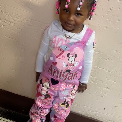 OVERALLS Birthday Overalls Custom Denim Birthday Outfit - Etsy