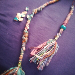 Hemp Macrame Boho Hair Wrap Yarn Dreadlock Decoration for Hair - Etsy