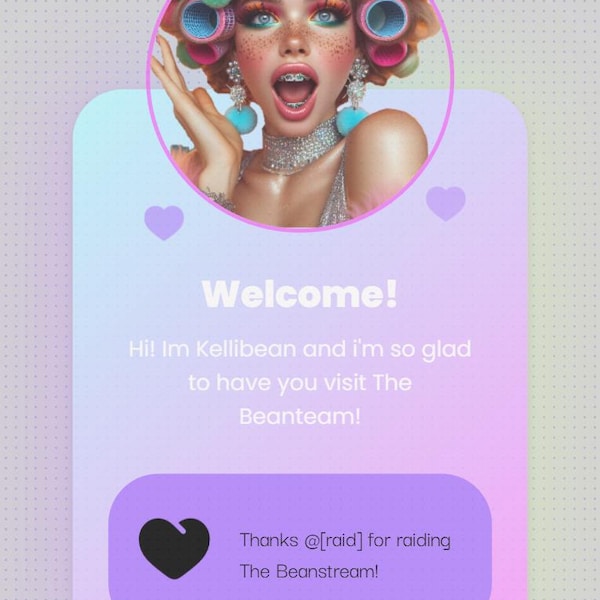 Stream Starting Soon Screen / Twitch Stream Overlay / Vtuber Background ...