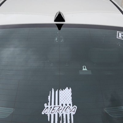 We the People Distressed Flag Decal, 2a, Political, Conservative ...