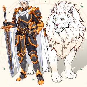 Custom Dnd Art Commission Card Chibi Character Dungeons & Dragons ...