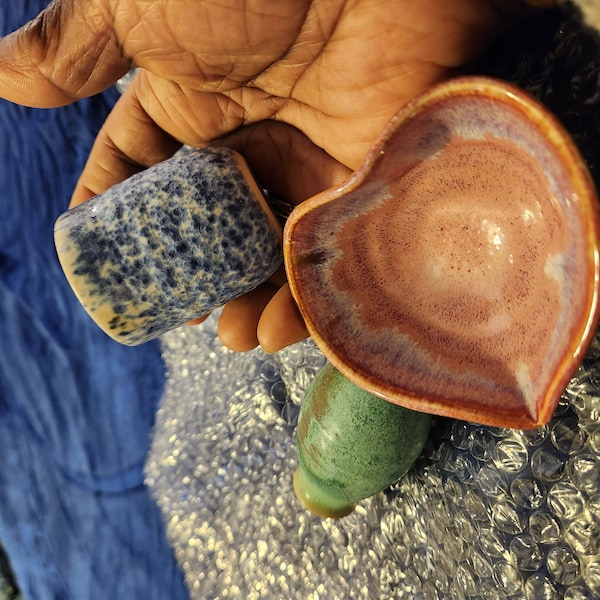 Miniature Pot, Mini Ceramic Bowl, Heart Dish, Bud Vase, Tiny Pottery ...