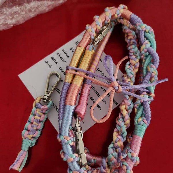 Phone Chain Crossbody/macrame Phone Hanger/phone Strap With Transparent ...