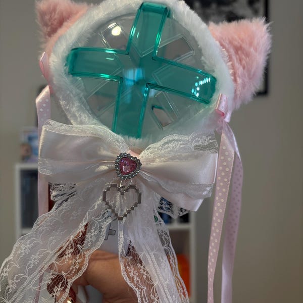 TXT Moabong Ver.1/2 Light Stick Cover | Ribbon Bow Decor | Kpop Concert ...