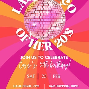 Disco Graduation Party Welcome Sign Template for Retro & - Etsy