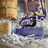 Dreamy Lavender Scented Self Care Box With Lavender Heat Pad, Restful ...