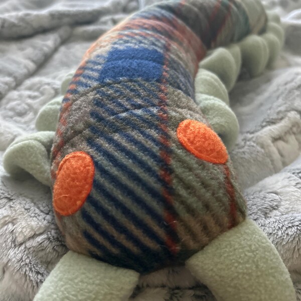 Rainbow Centipede Plush, Centipede Toy, Plush Bug, Plush Insect ...