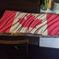 3D Cnc File Wavy Canadian Flag STL Model + Dxf, Eps, Svg, Ai Vectors ...