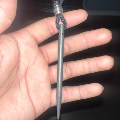 Tisurvival Titanium Fire Piston - Etsy