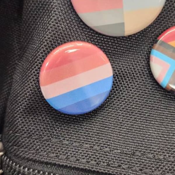Aroace Aro Ace Pride Flag Pin Round Circle Button 1 Pin 1.5 Pin 2.25 ...