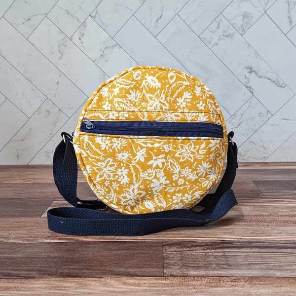 Berlin Round Bag Sewing Pattern, PDF Pattern, Instant Download, How- to ...