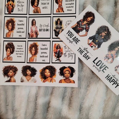 Chicka Chibi Divas II Stickers - Etsy
