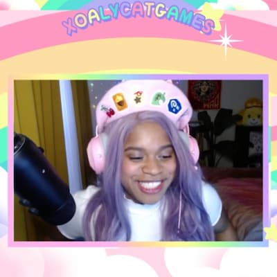 Twitch Animated Rainbow Webcam Border Frame / Stream Graphics / Kawaii ...