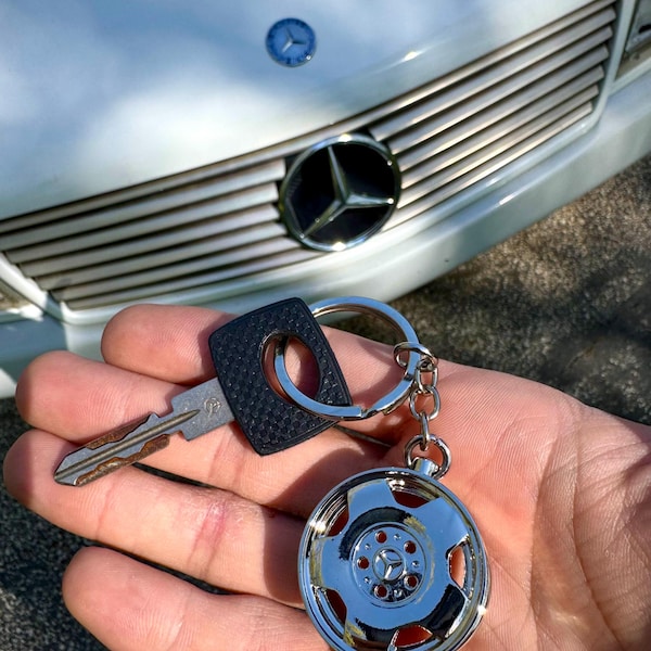 Mercedes Benz 3D AMG Monoblock Rim Metal Car Key Chain Ring - Etsy