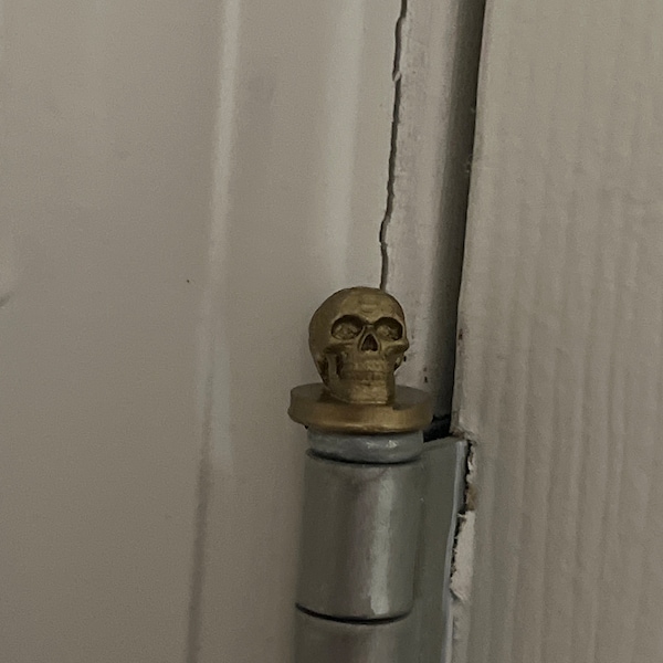 Set of 3, Skull Hinge Head. 3 Color Options - Etsy