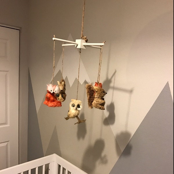 Baby Mobile / Diy Baby Mobile Kit / Crib Mobile / Crib Mobile Kit ...