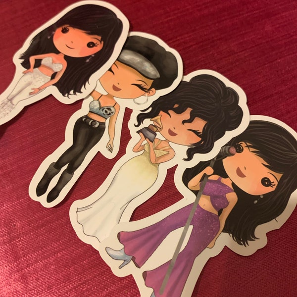 ONE Vinyl Sticker Set of 6 Different Images - Etsy