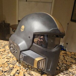 Super Durable Doom Helmet any Painting of the Finished Helmet is Free ...