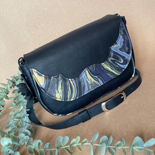 Leather SCRAPS Bag, GOLD Color, Fancy Textures, Foils and Softness ...