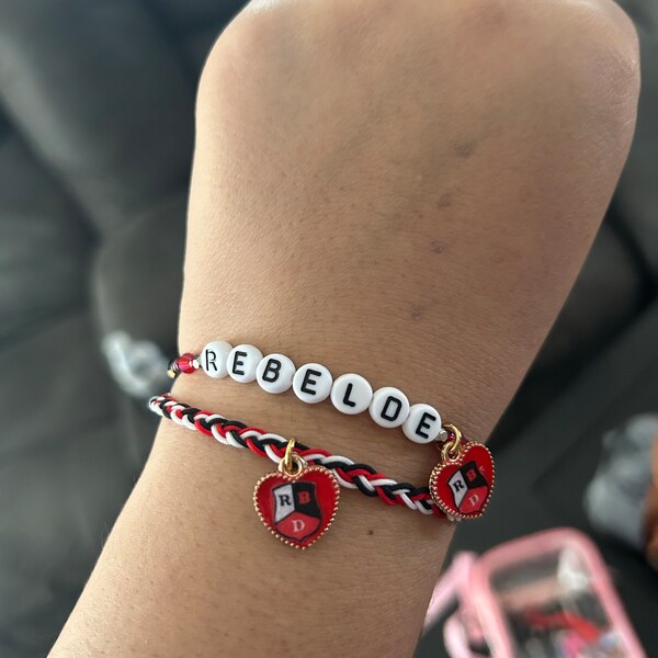 RBD Bracelet, Rebelde Uniform, RBD Tour Merch, Rebelde Bracelet, Rbd ...