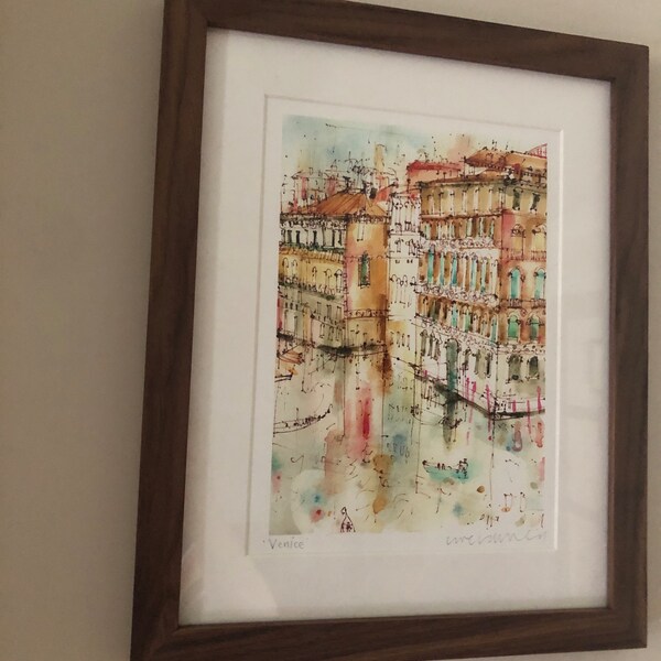 NEW YORK Print, 11 X 14 NYC Wall Art, Rays Pizza Shop, Yellow Taxi ...