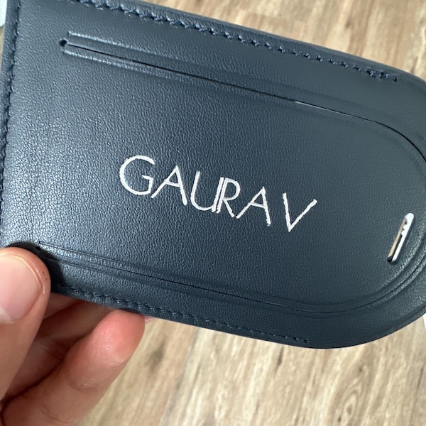 Embossed Leather Passport Holder & Luggage Tag Set (small Kennerly ...