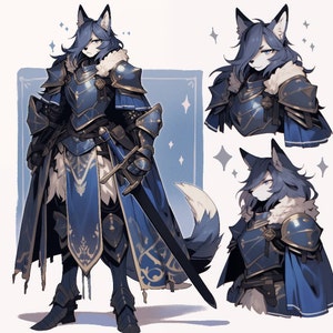 The Best Furry Character Reference Sheets: Fursona Reference Sheet ...