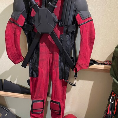 Lady Deadpool Cosplay / Costume Suit replica : New Design Made From ...