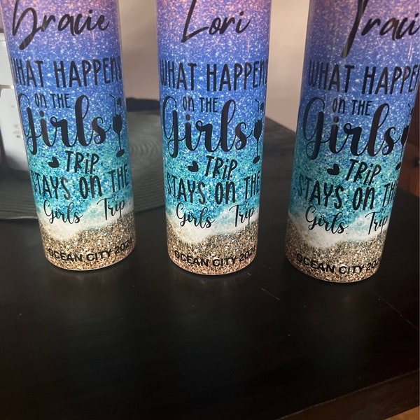 Girl Group Trip Vacation Tumblers, All Girls Trip Tumblers ...