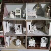 19th Century French Rococo Wall Unit Fireplace With Large Mirror 2 ...