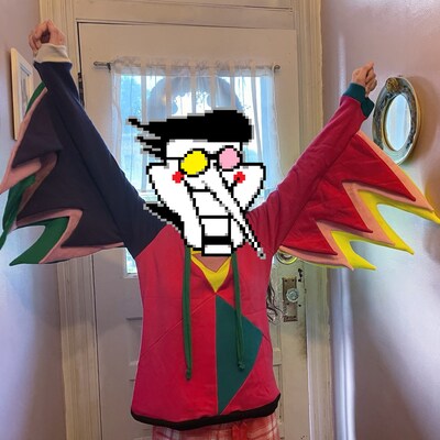 Deltarune Spamton NEO Inspired Cosplay Hoodie COSTUME VERSION - Etsy