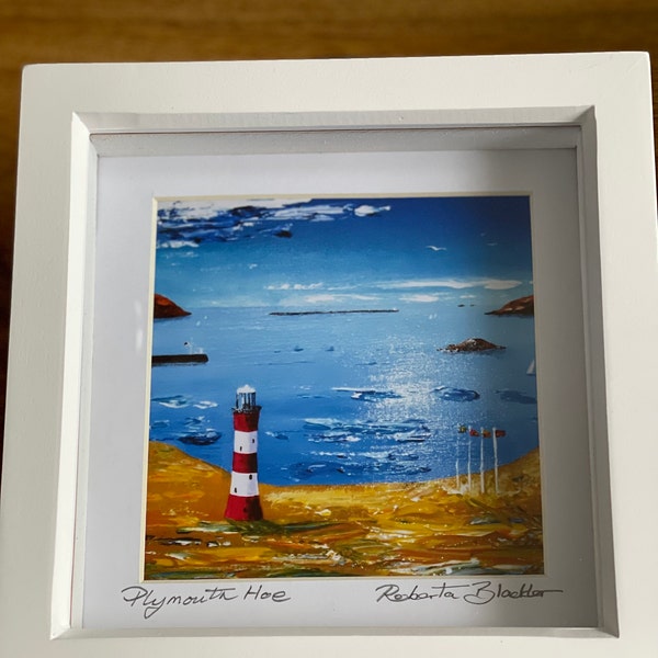 Godrevy at Dusk. Hayle Beach. Cornish Seascape. Original Oil Paitning ...
