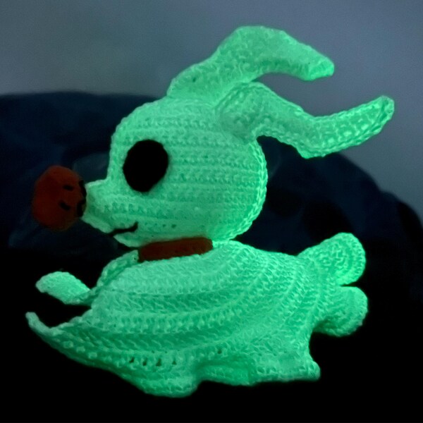 Crochet Ghost Dog Toy Pattern Amigurumi Zero Rag Doll - Etsy