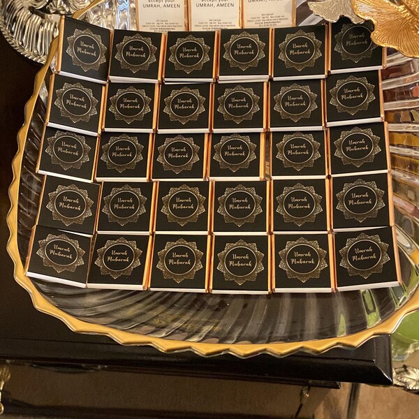 Business Custom Personalised Chocolate Favours Handmade Square Small ...