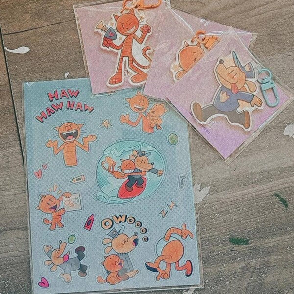 Animaniacs Warner Sibling Sticker Sheet, Clear Stationery Planner ...