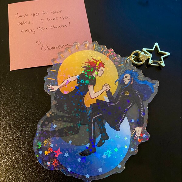 Sea Salt Family 4.25" Acrylic Standee Axel Saix Roxas Xion Kingdom ...