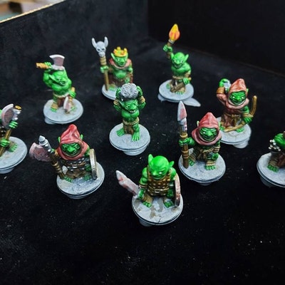 Goblin Tribe Dnd Mini Pack Fat Dragon Games Beastmen Orc Plains Cave ...