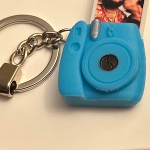 Mini Camera Keychain and Your Own Personalized Photo. Camera - Etsy