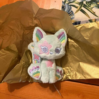 Stars and Stripes Kitsune Plush Littlefox's Toebeans American Pride ...