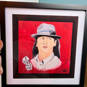 New Boot Goofin Oil Paint Print Reno 911 Lieutenant - Etsy