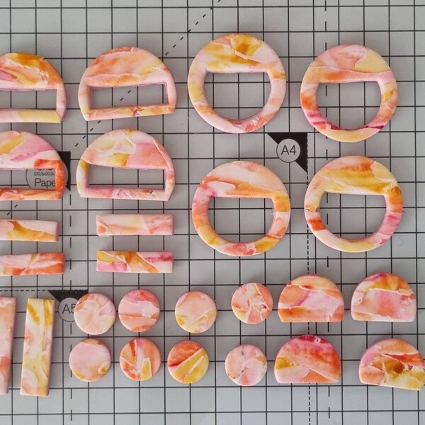 Rectangle Cutters ( Rectangular Cutters, Polymer Clay Cutter, 3d ...