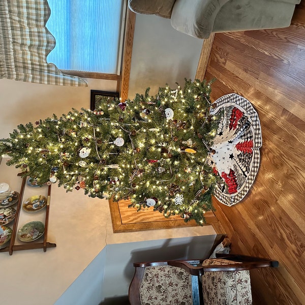 Sets of Winter Berry Handmade Christmas Ornaments, White & Red ...